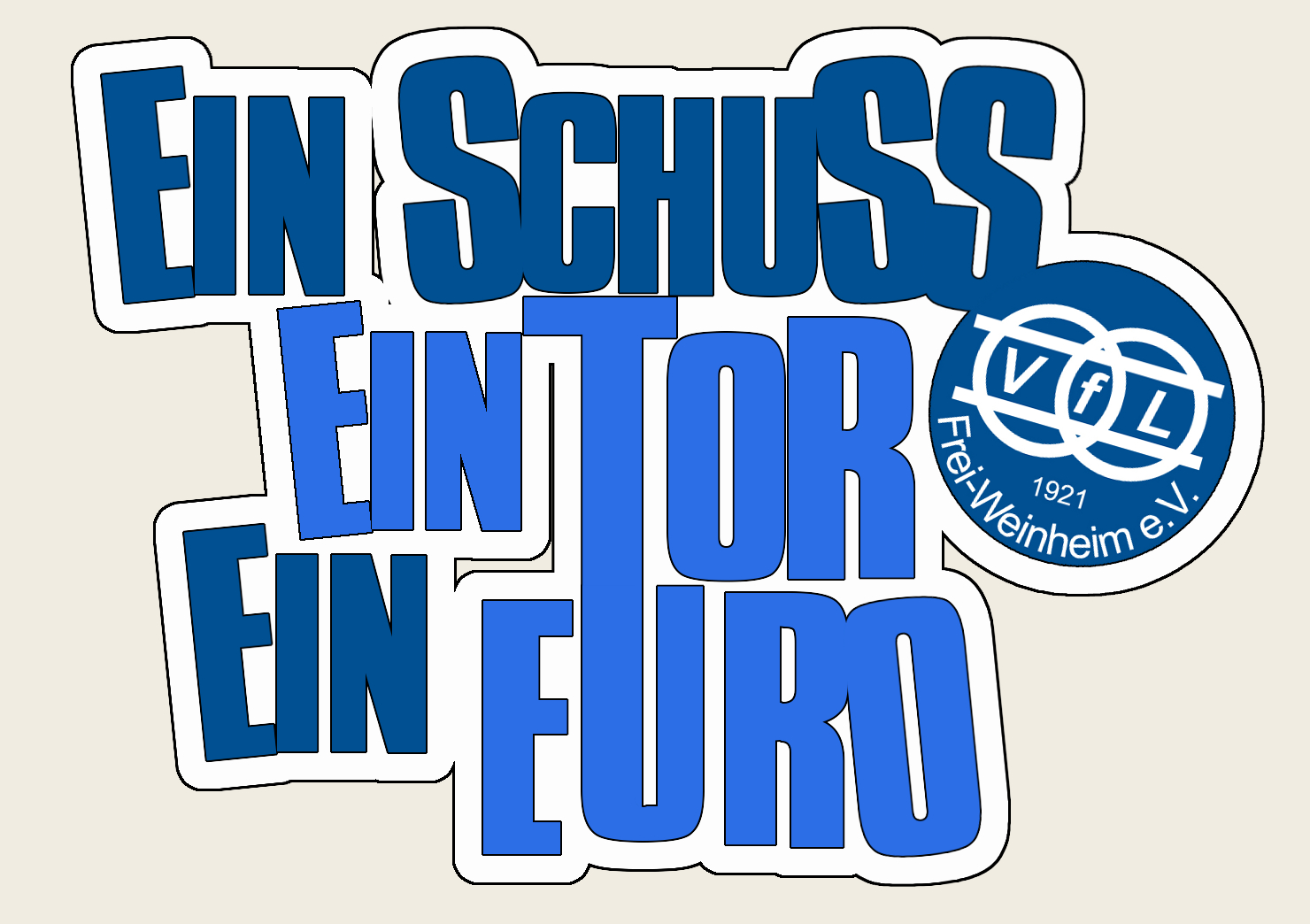 Ein-Schuss-Logo – VFL Frei-Weinheim 1921 e.V.
